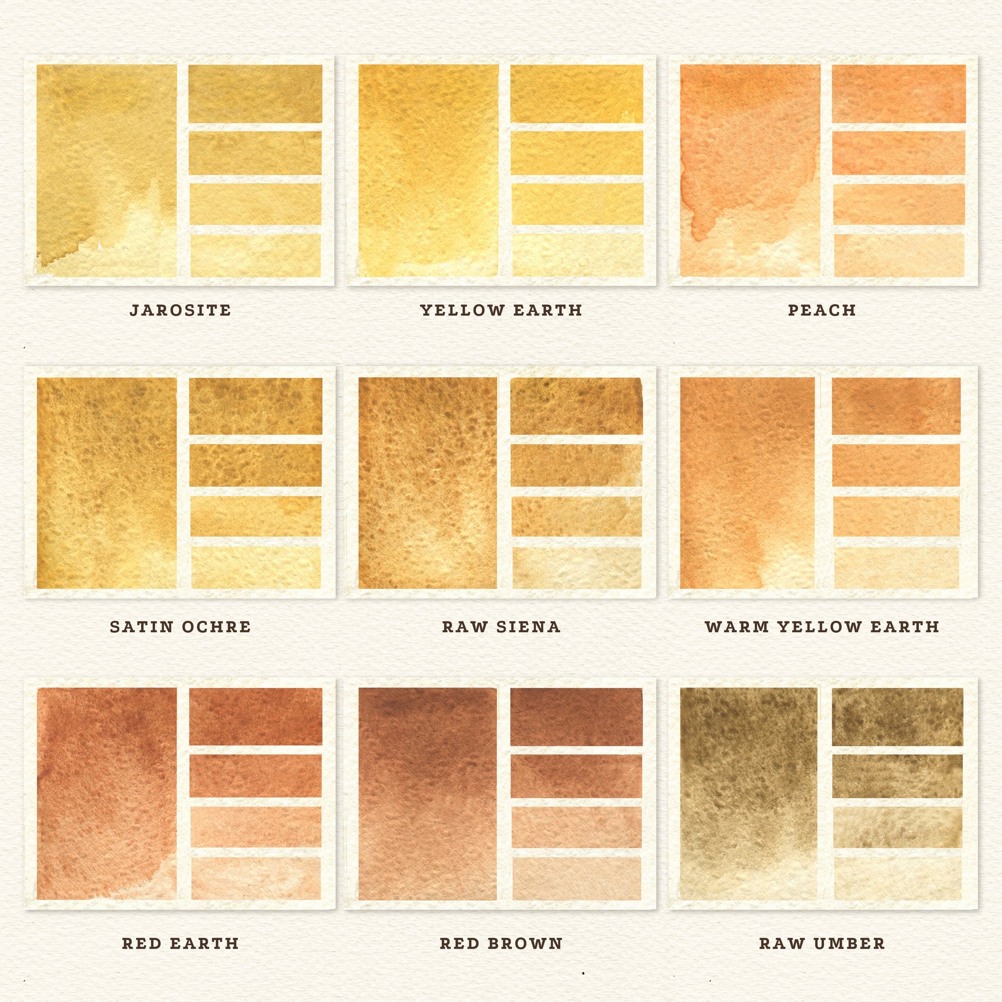 Custom palette. Artisan colors – RedCloverMeadow