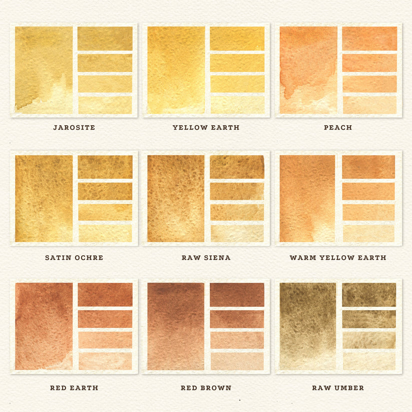 Custom palette. Artisan colors – RedCloverMeadow